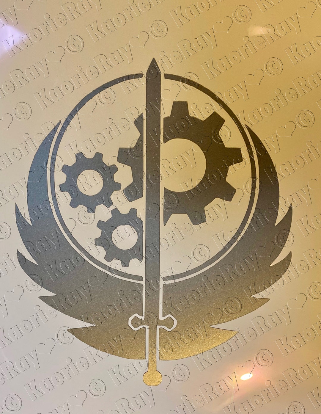 Fallout Vinyl Car Laptop Window Wall Decal | Multiple Patterns - Etsy