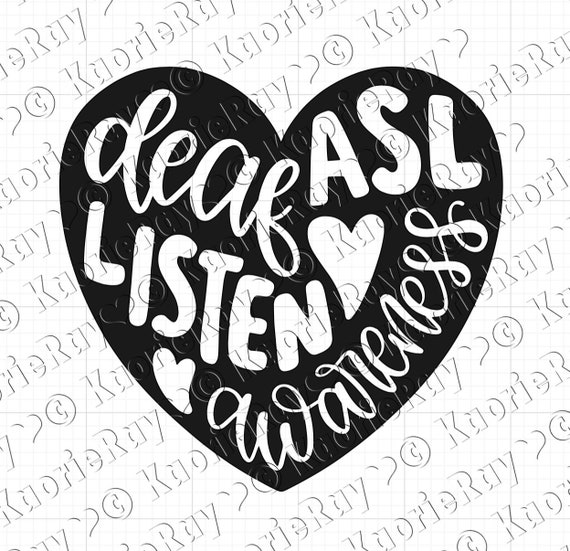 ASL Vinyl Car Laptop Window Wall Decal Multiple Patterns | Etsy
