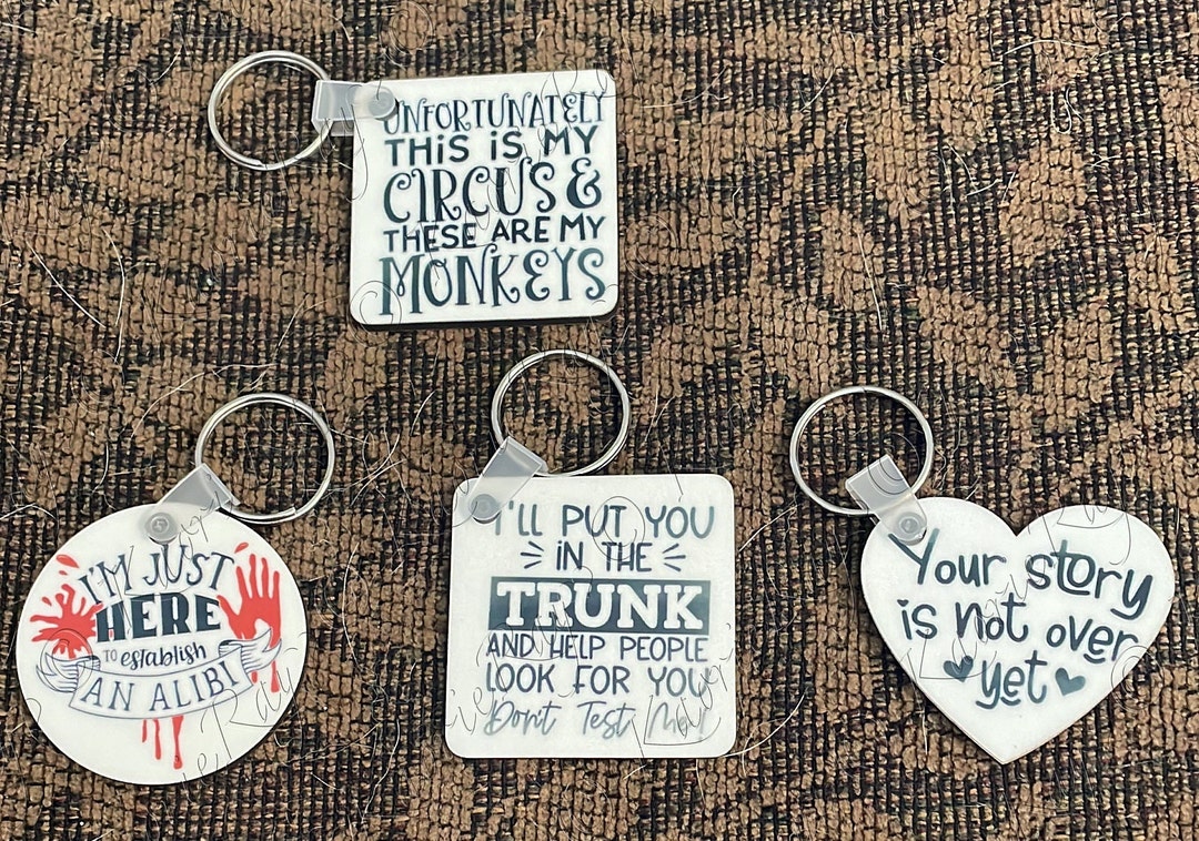 Keychains Multiple Designs - Etsy