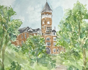 Clemson University | Tillman Hall | Museum-quality Framed Poster - Etsy