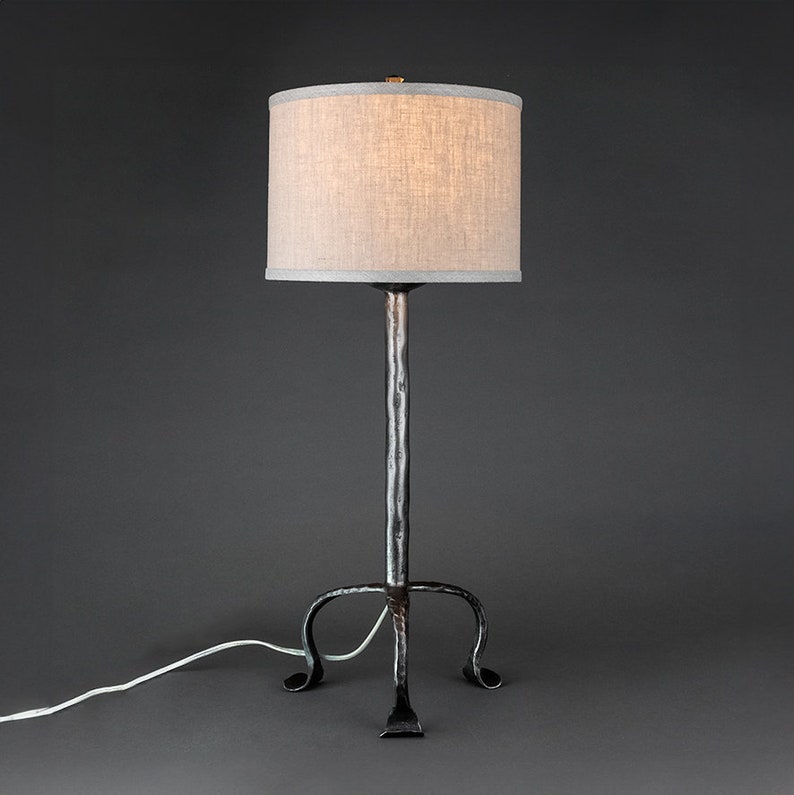 Simply Santa Fe Lamp | Wrought Iron Lamp | Blacksmith Christopher ...