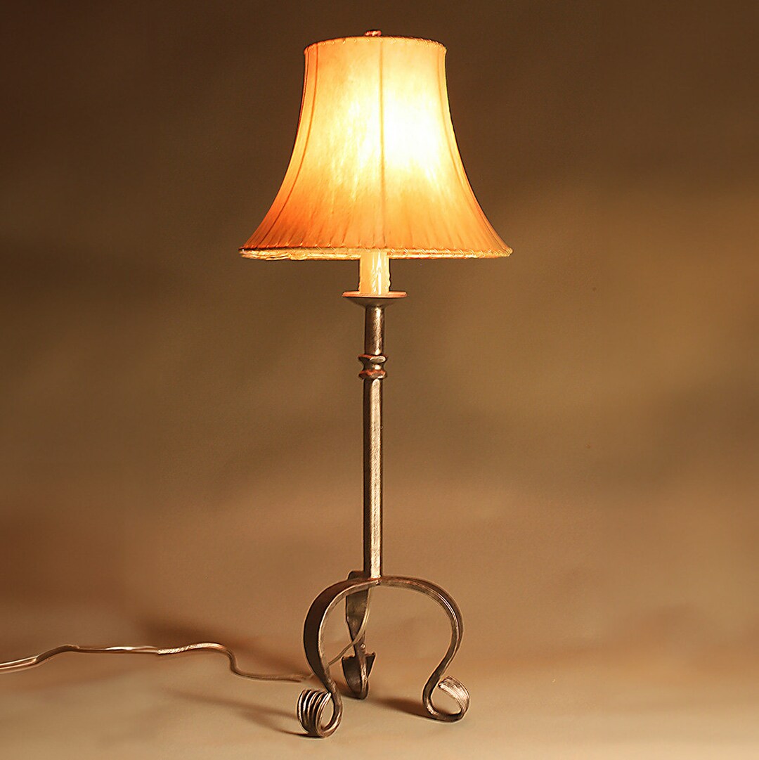 Le Dordogne Lamp With Sheepskin Flair Shade - Etsy