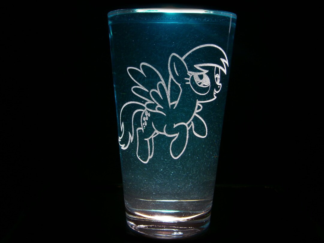 Derpy Full Body - Pint Glass - Etsy