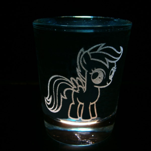 My Little Pony Shot Glass - Etsy