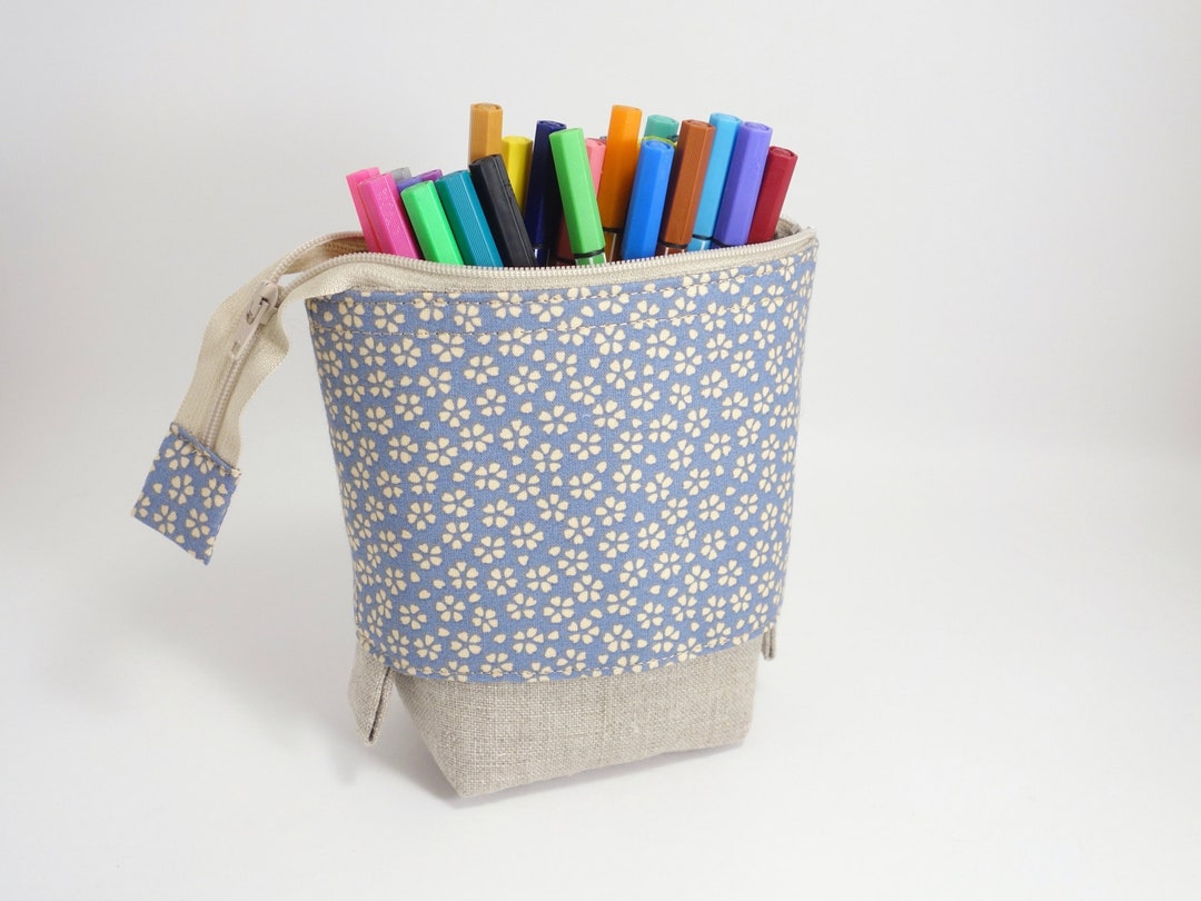 Slide Down Pencil Case, Pen Holder Convertible Into a Pencil Pouch ...