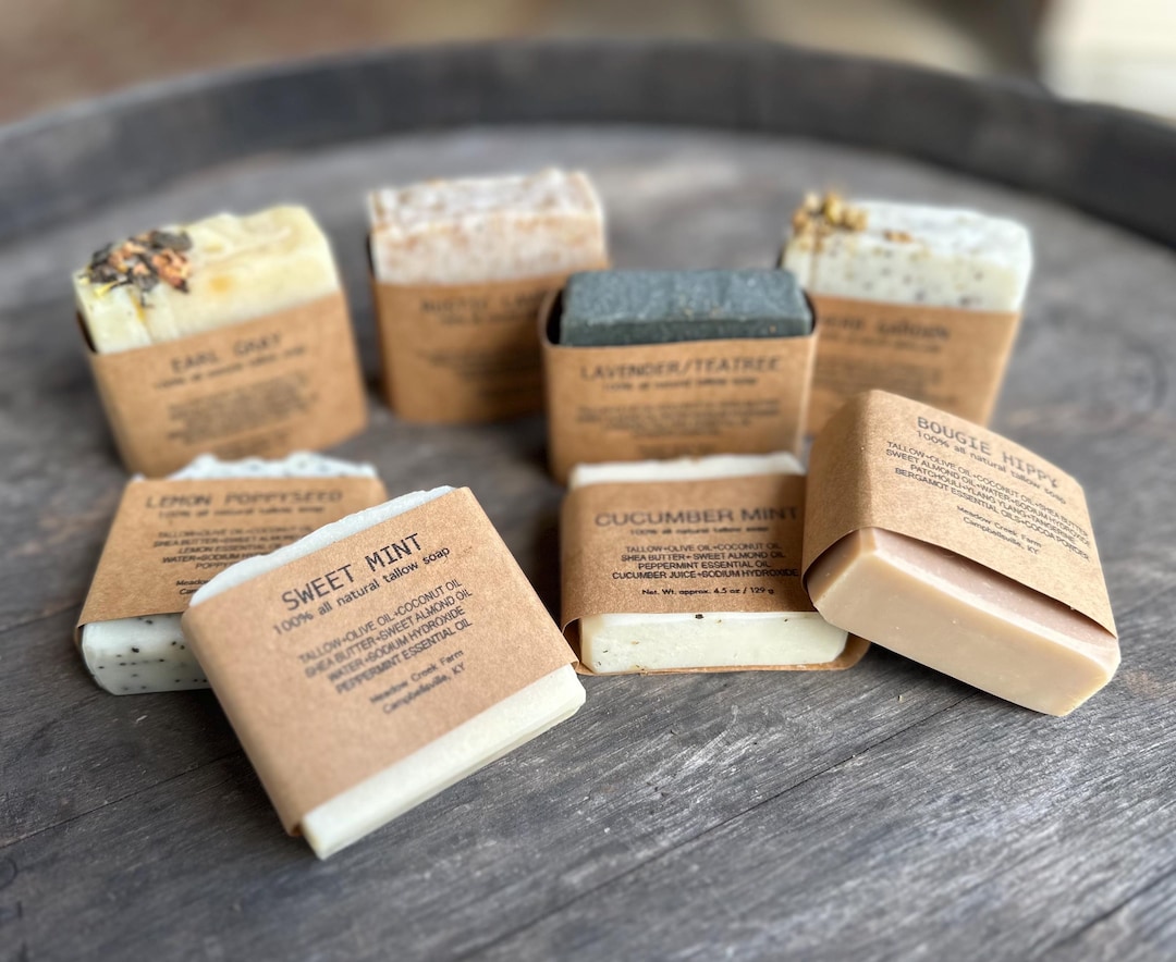 Handcrafted Bar Soap // Naturally Scented With Essential Oils ...