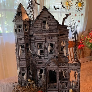Halloween DIY Decoration Kit - Haunted House - Etsy