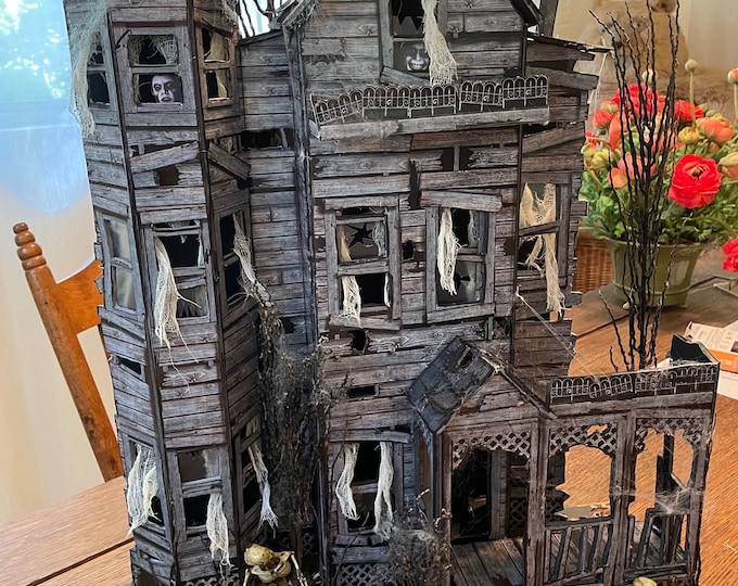 Halloween DIY Decoration Kit - Haunted House - Etsy
