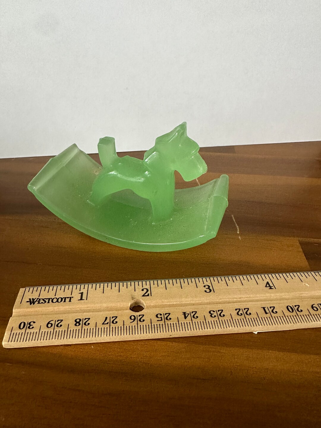 Vintage Art Deco Houze Glass Ink Blotter Scottie Dog, Jadeite - Etsy