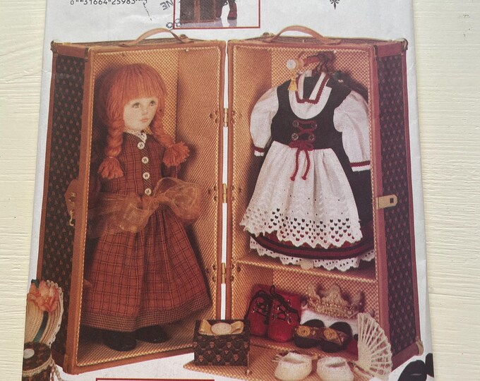 Vogue 9688 or 613 Doll Wardrobe Trunk - Uncut Linda Carr - Etsy