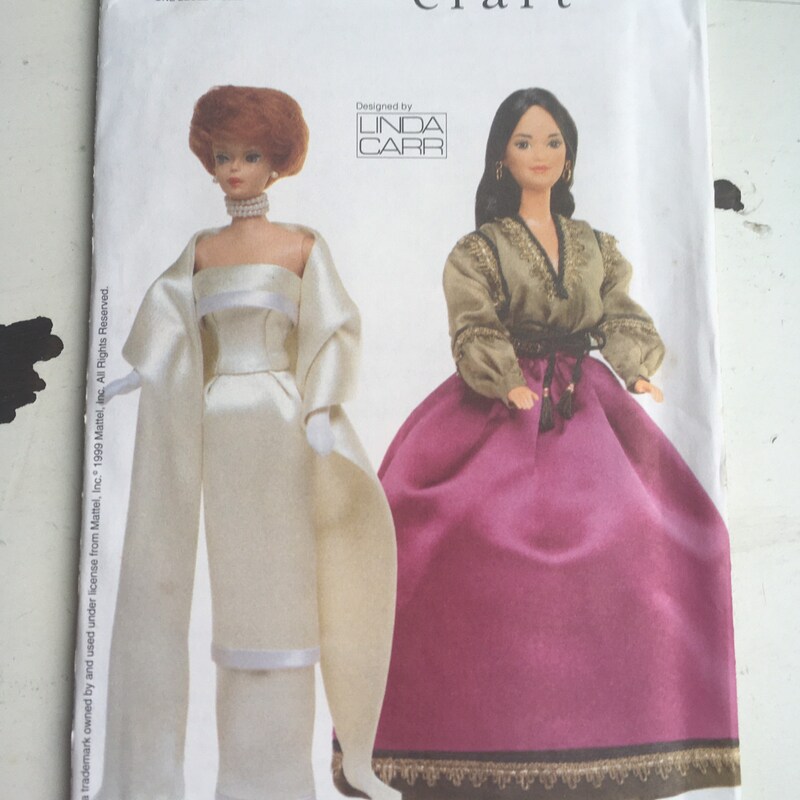 Vogue Barbie Pattern - Etsy