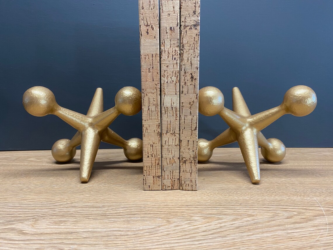 Gold Jacks Home Decor Unique Mid Century Modern Style Jacks - Etsy