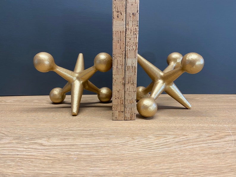 Gold Jacks Home Decor Unique Mid Century Modern Style Jacks - Etsy