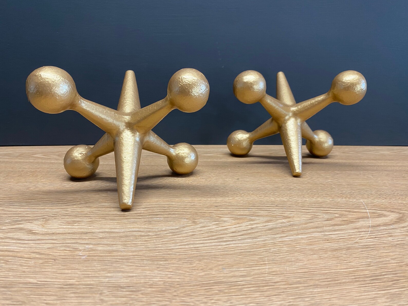 Gold Jacks Home Decor Unique Mid Century Modern Style Jacks - Etsy