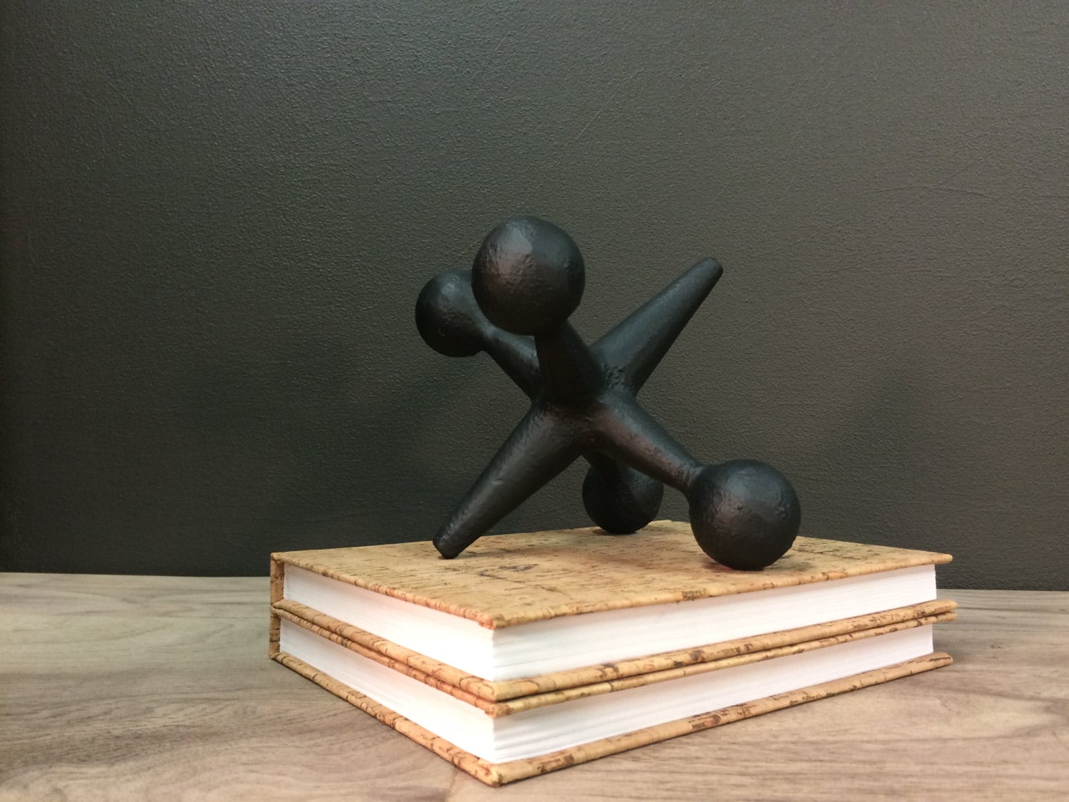 Mid Century Modern Style Object Single Jack Bookend Large | Etsy