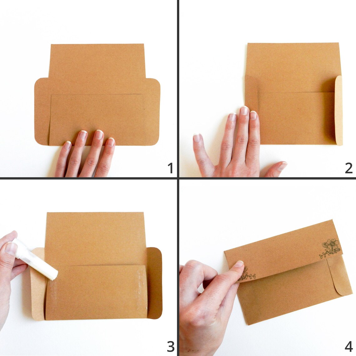 Printable Mail Art Envelope Templates Etsy
