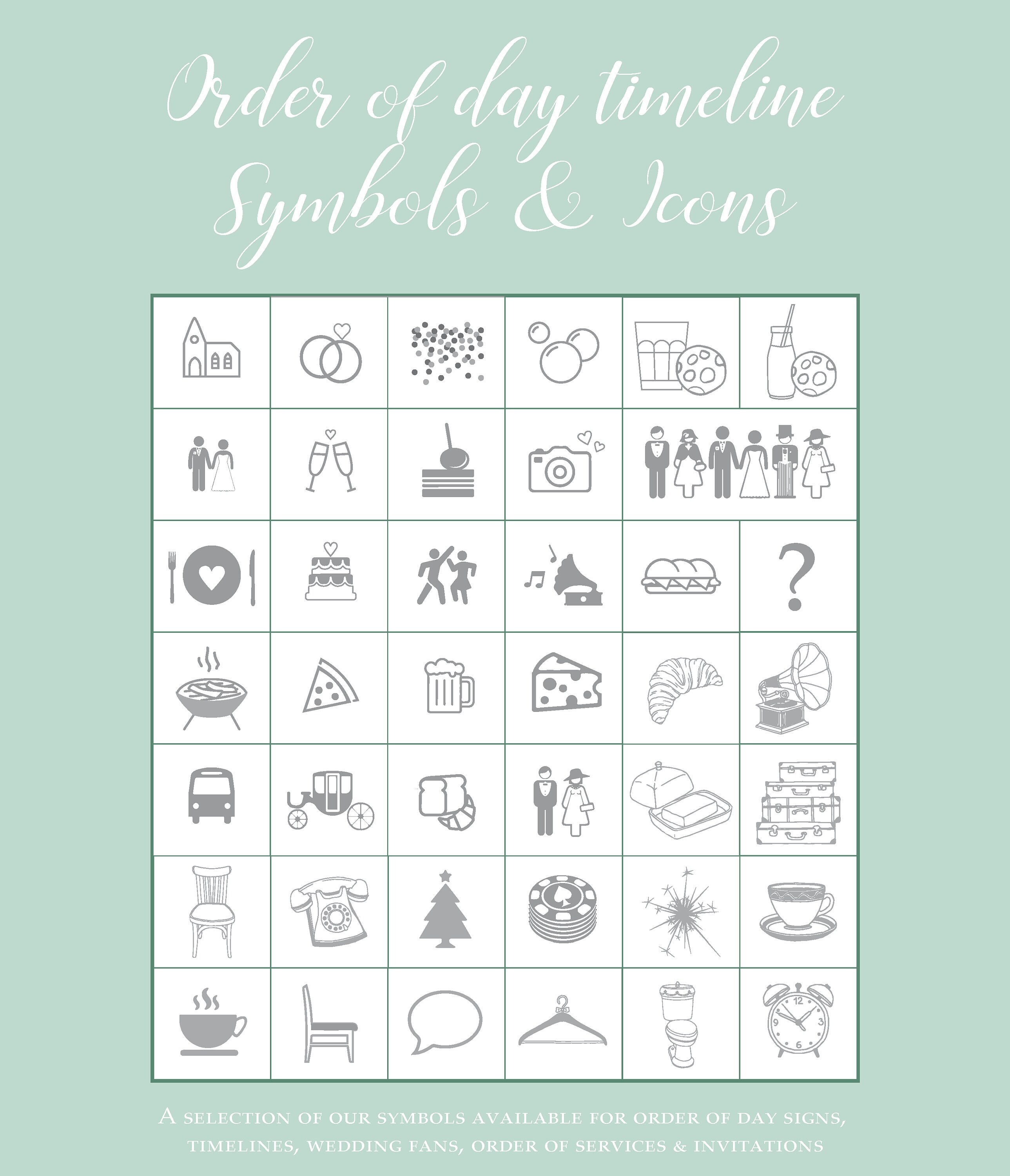 Wedding Symbols For Invitations