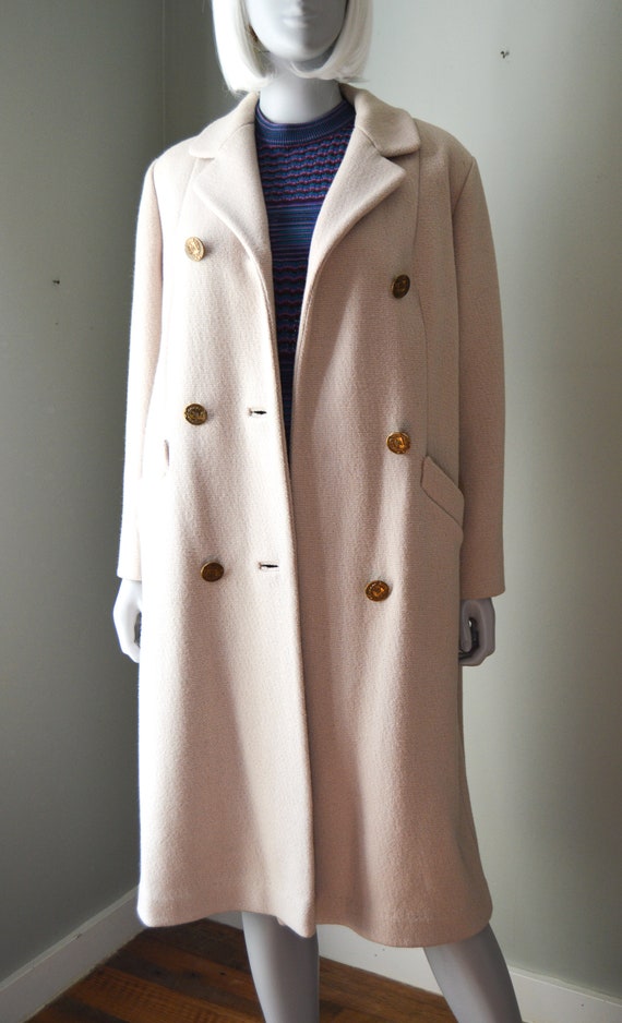 Rosie - 1960s Betty Rose coat - beige 60s swing coat … - Gem
