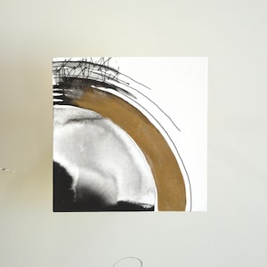 Square Art Small Square Abstract Art Square Abstract - Etsy