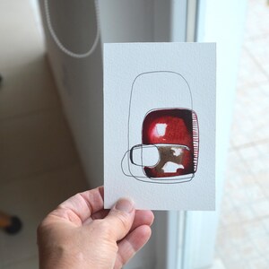 Small Abstract Art, Ink Drawing, Minimal Drawing, Small Abstract ...