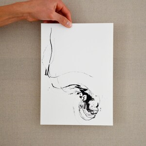 Original Abstract Art, Ink Drawing, Minimal Abstract Art, Art, Abstract ...