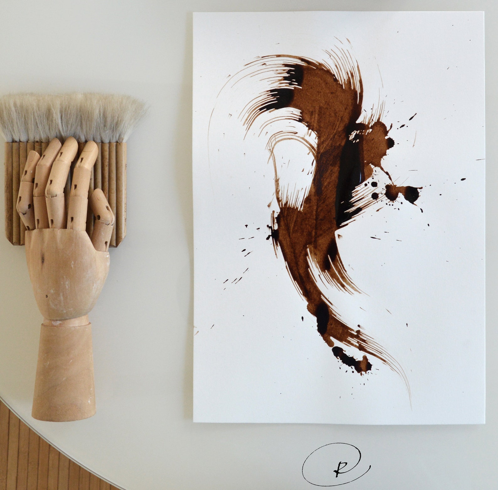 Original Abstract Ink Art Ink Drawing Ink Art Minimalist - Etsy