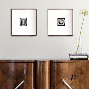 Square Art Small Square Abstract Art Square Abstract - Etsy