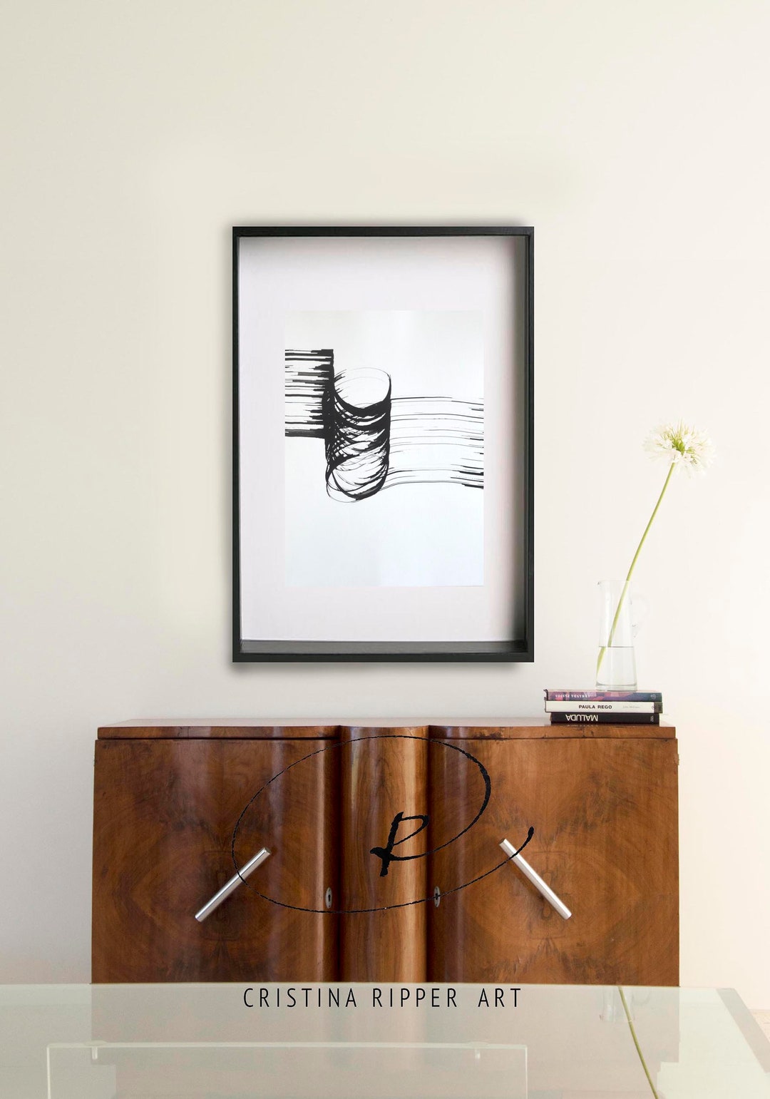 Abstract Ink Painting, Ink Drawing, Abstract Original Art, Abstract ...