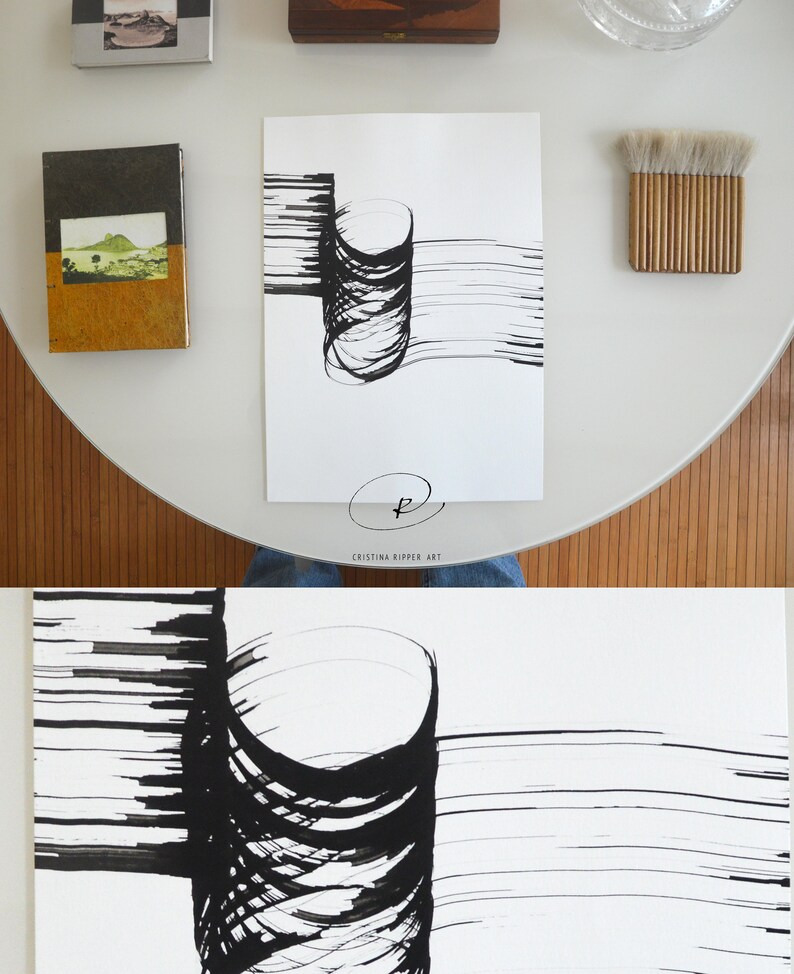 Abstract Ink Painting Ink Drawing Abstract Original Art | Etsy