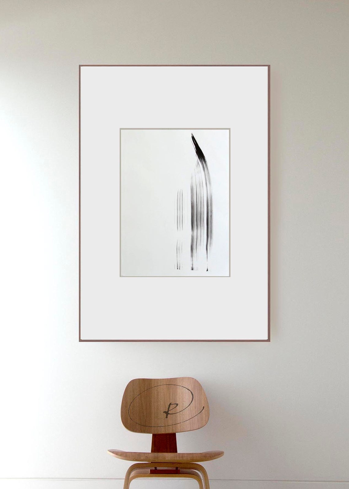 Original Line Art Painting Abstract Art Modern Art Minimal - Etsy
