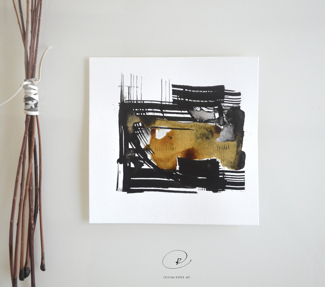 Square Art, Abstract Art, Original Square Art, Original Abstract ...