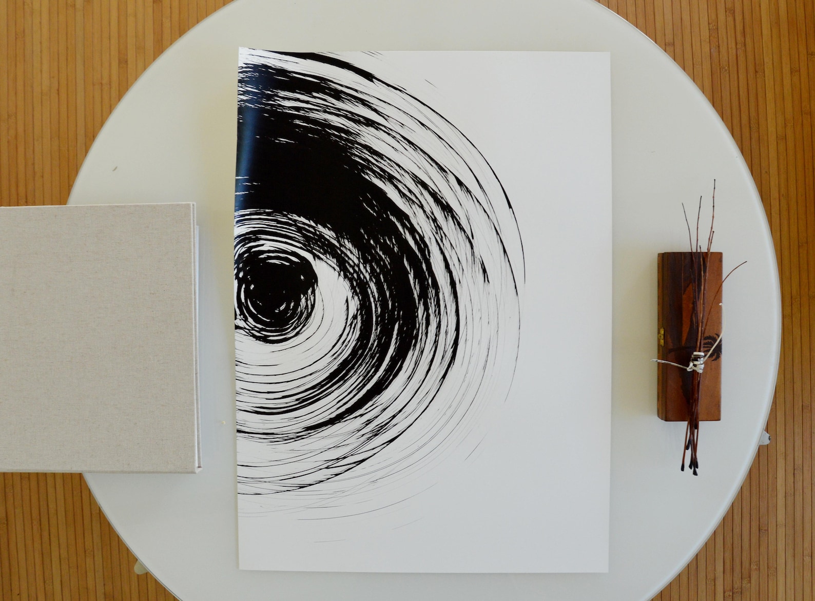 Original Abstract Art Ink Drawing Black and White Abstract - Etsy