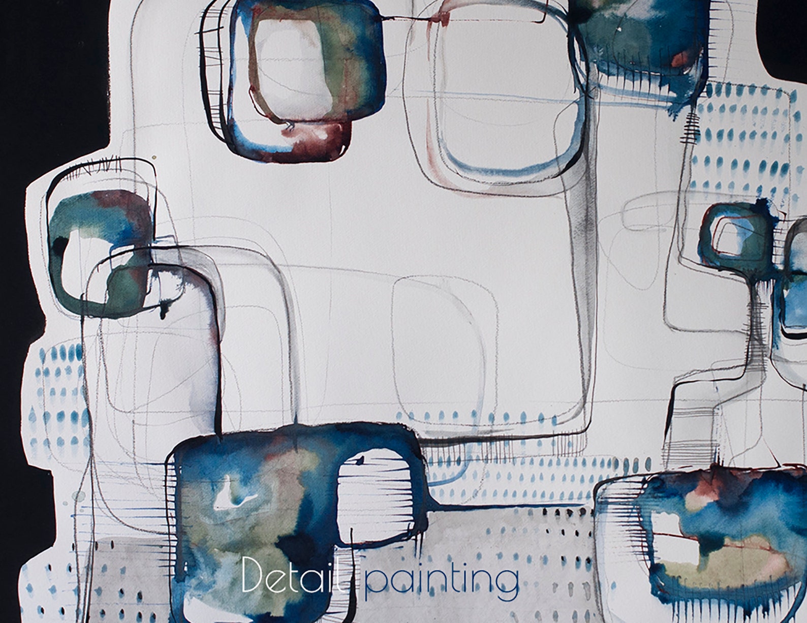 Large Original Horizontal Abstract Art Painting Large - Etsy