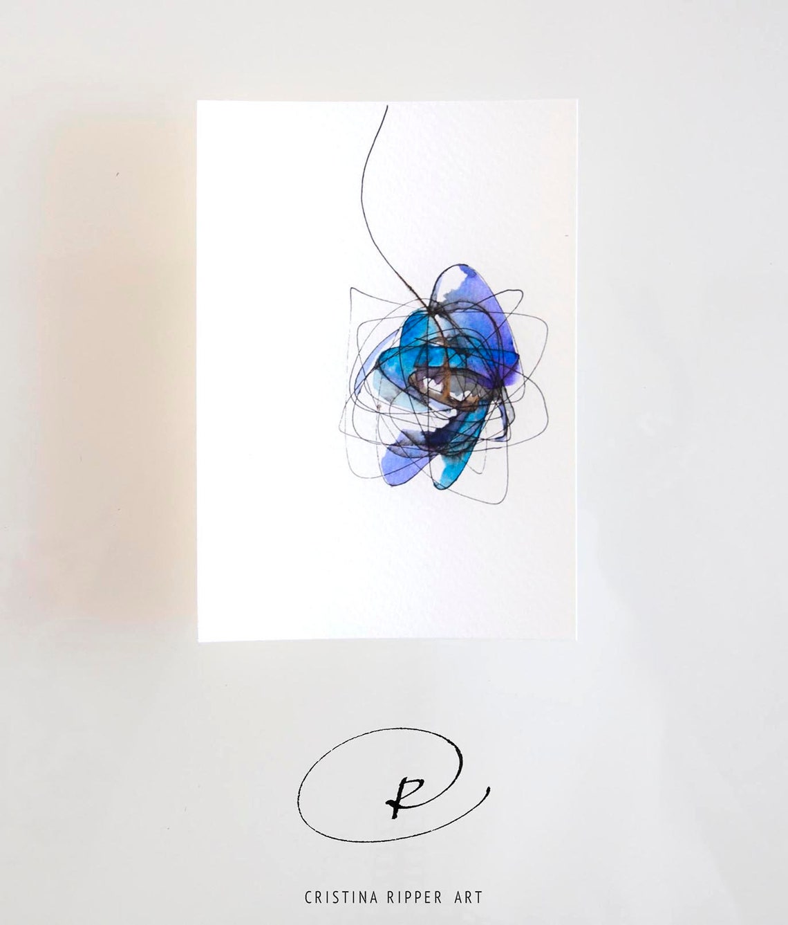 Original Abstract Ink Painting Abstract Painting Ink Art - Etsy