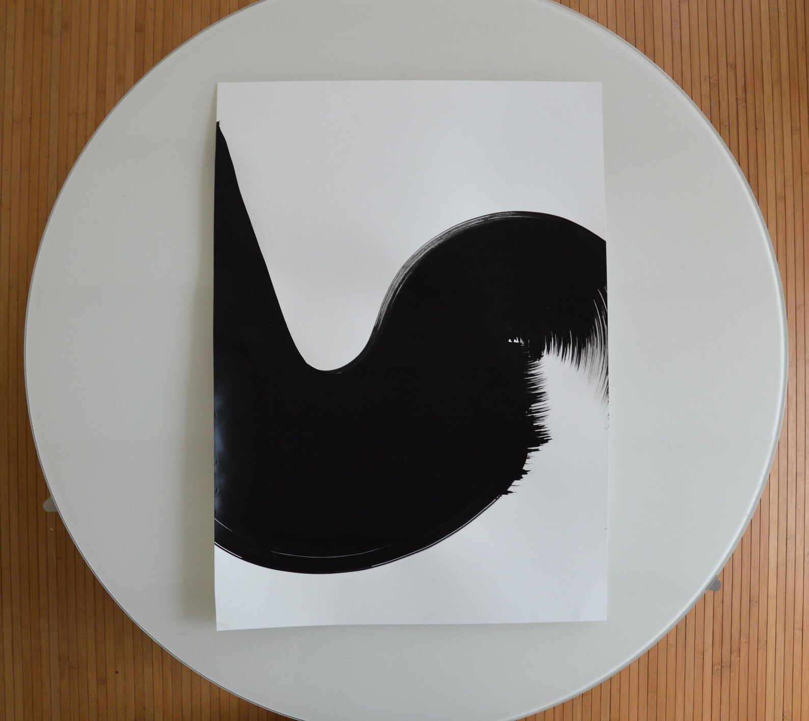 Original Abstract Art Ink Drawing Black and White Abstract - Etsy