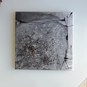 Abstract Square Painting, Abstract Canvas, Original Abstract Painting ...