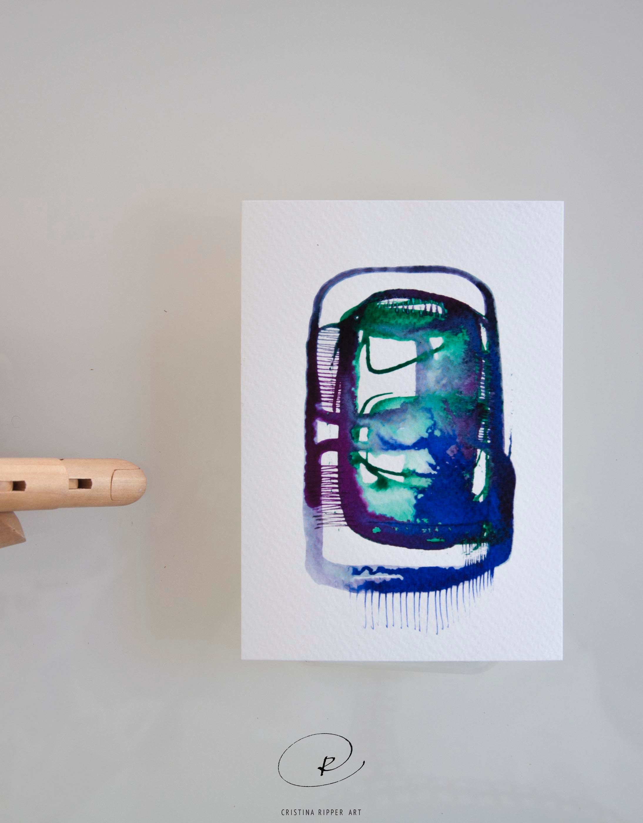 Original Abstract Ink Painting Abstract Painting Ink Art - Etsy