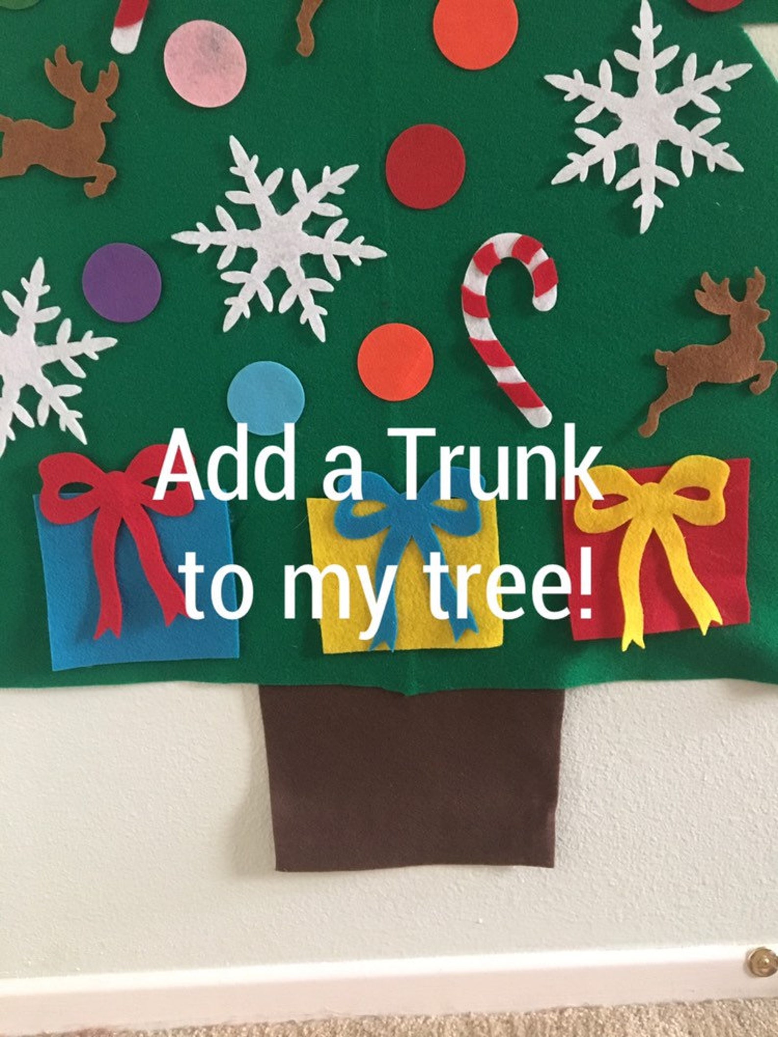 Add a Trunk to My Felt Tree Please - Etsy