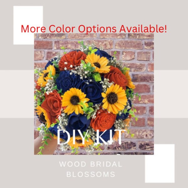 Wood Flower Bouquet (You'll Enjoy) - Etsy