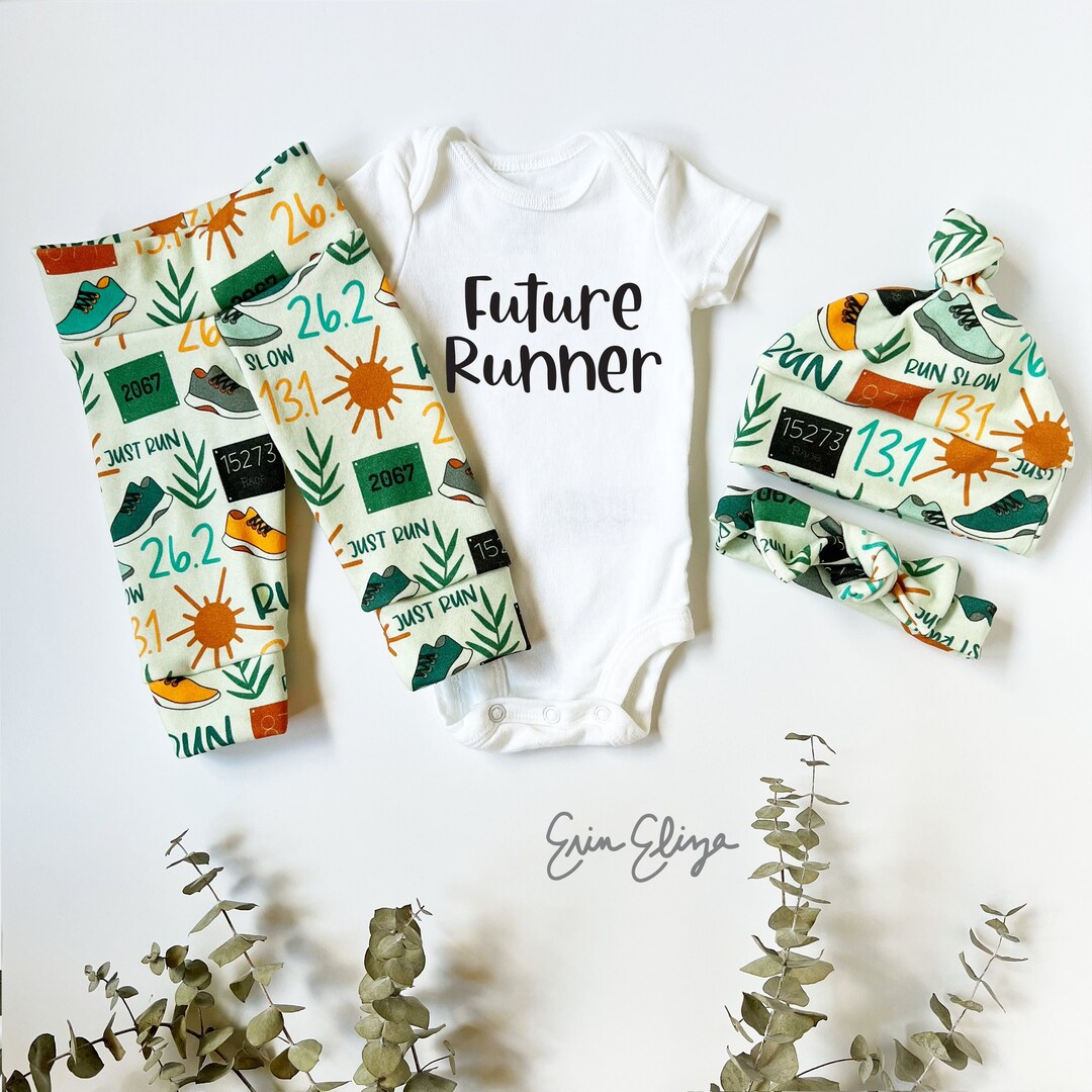 Future Runner, Running Baby Gift, Marathoner Baby Gift, Running Baby ...