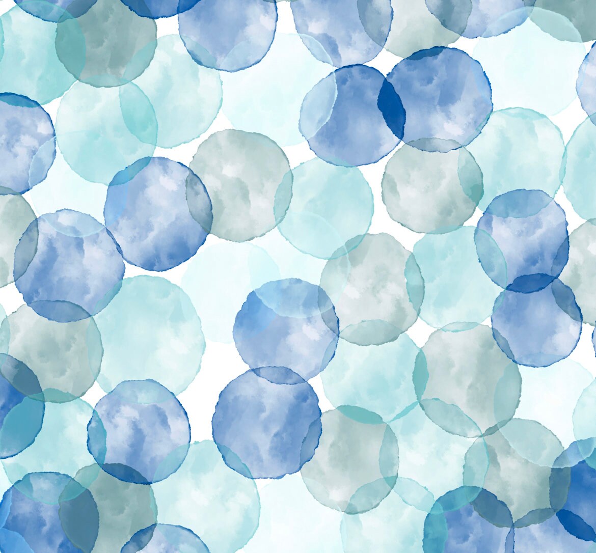 Bubble Fabric Watercolor Bubbles Modern and Simple Bubble | Etsy