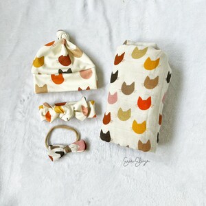 Cat Swaddle Blanket, Cat Baby, Cat Lovers Baby Gift, Gender Neutral ...