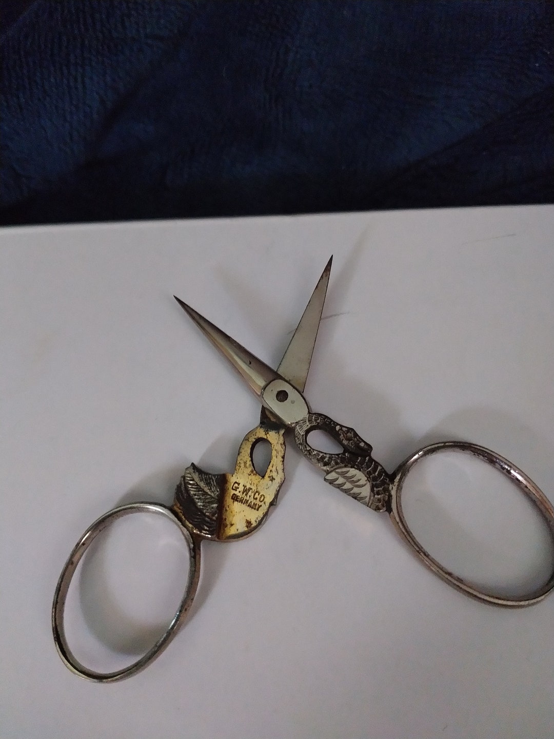 Swan Embroidery Scissors Germany - Etsy