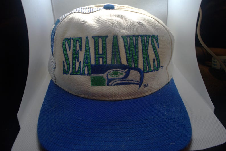 Seattle Seahawk Vintage 80s Hat - Etsy