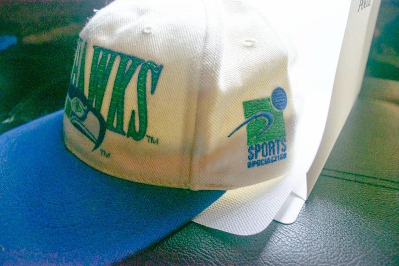 Seattle Seahawk Vintage 80s Hat - Etsy