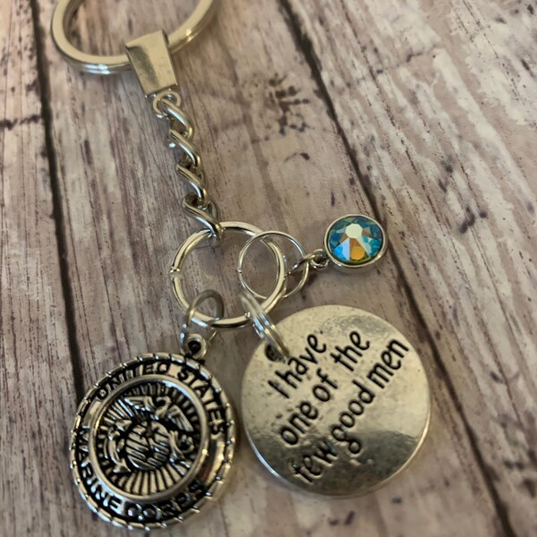 Marine Keychain - Etsy