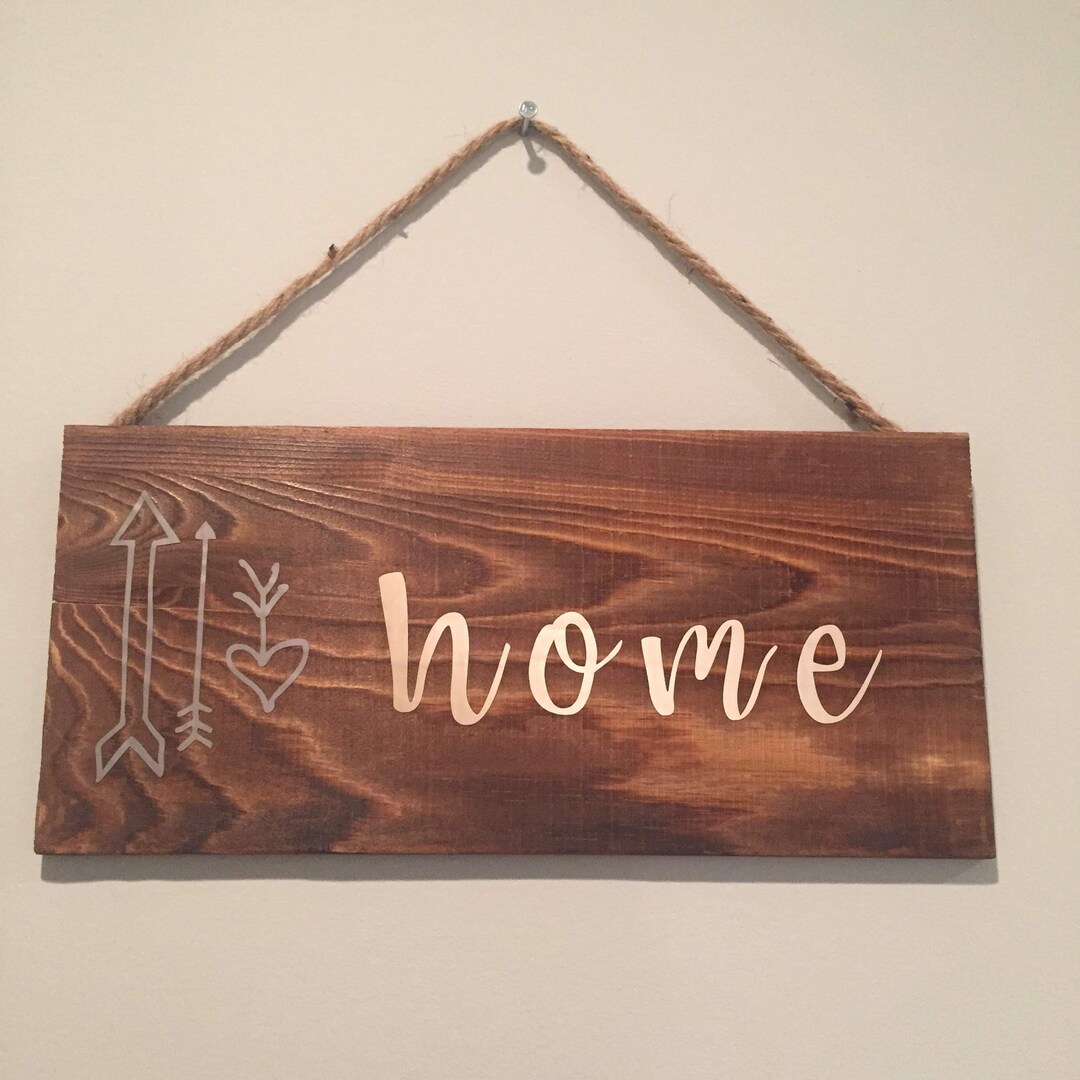 Home Wall Decor Front Door Sign Home Decor Farmhouse Decor - Etsy