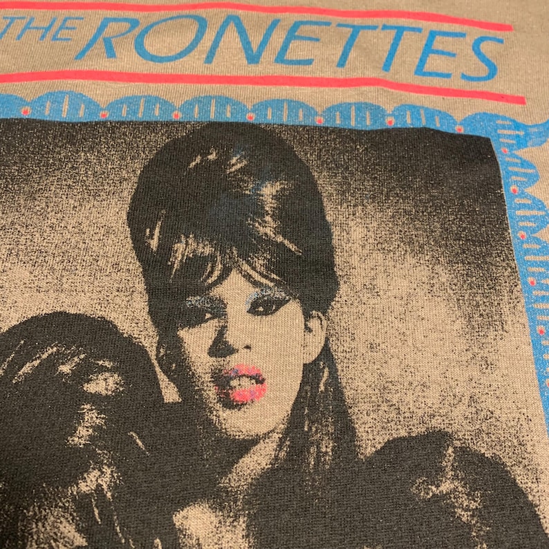 The Ronettes Hand Printed Girl Group Fun - Etsy