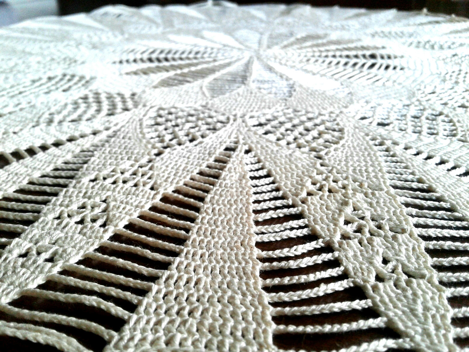 Handmade Ecru Beige Large Doily 21 Inches in Diameter - Etsy Denmark