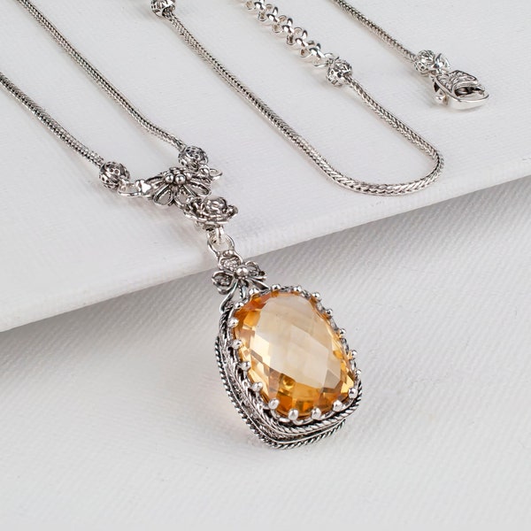 Citrine Jewelry - Etsy